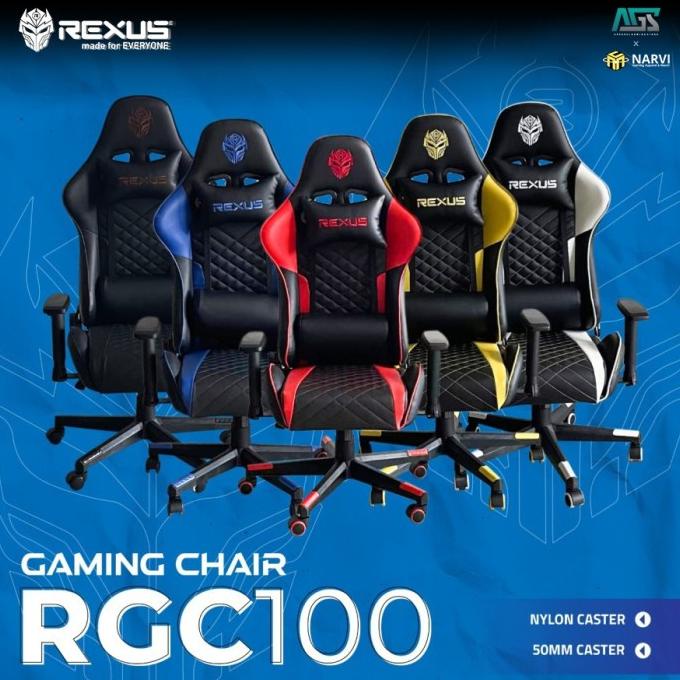 Jual Rexus Rgc-100 2D Gaming Chair - Kursi Gaming Imalatulil | Shopee ...