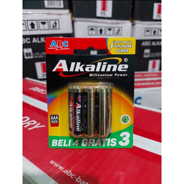 Jual Alkaline AAA / batre abc alkaline A3 Original / baterai battery ...