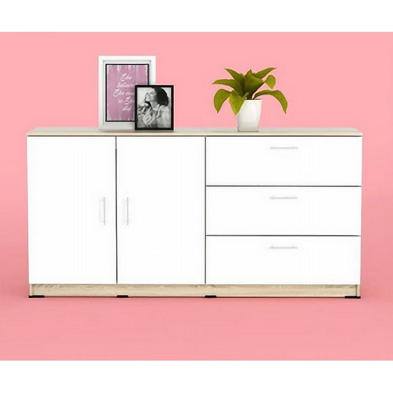 Jual Lemari Bufet Minimalis Alba SB buffet bupet kayu kabinet cabinet ...