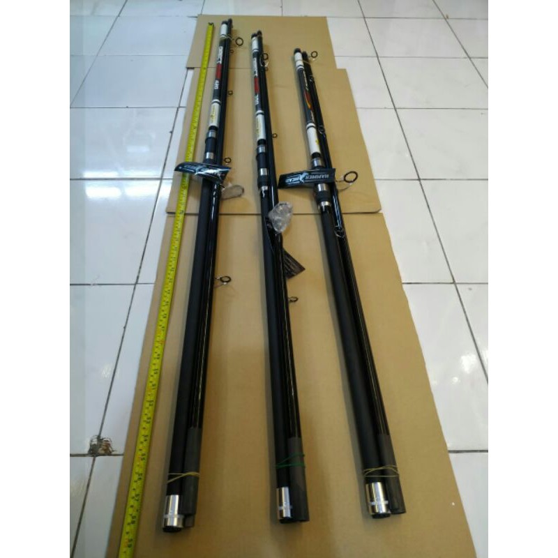 Jual Joran Pasiran/surfing Hammer Head Direct Surf 3 section action ...