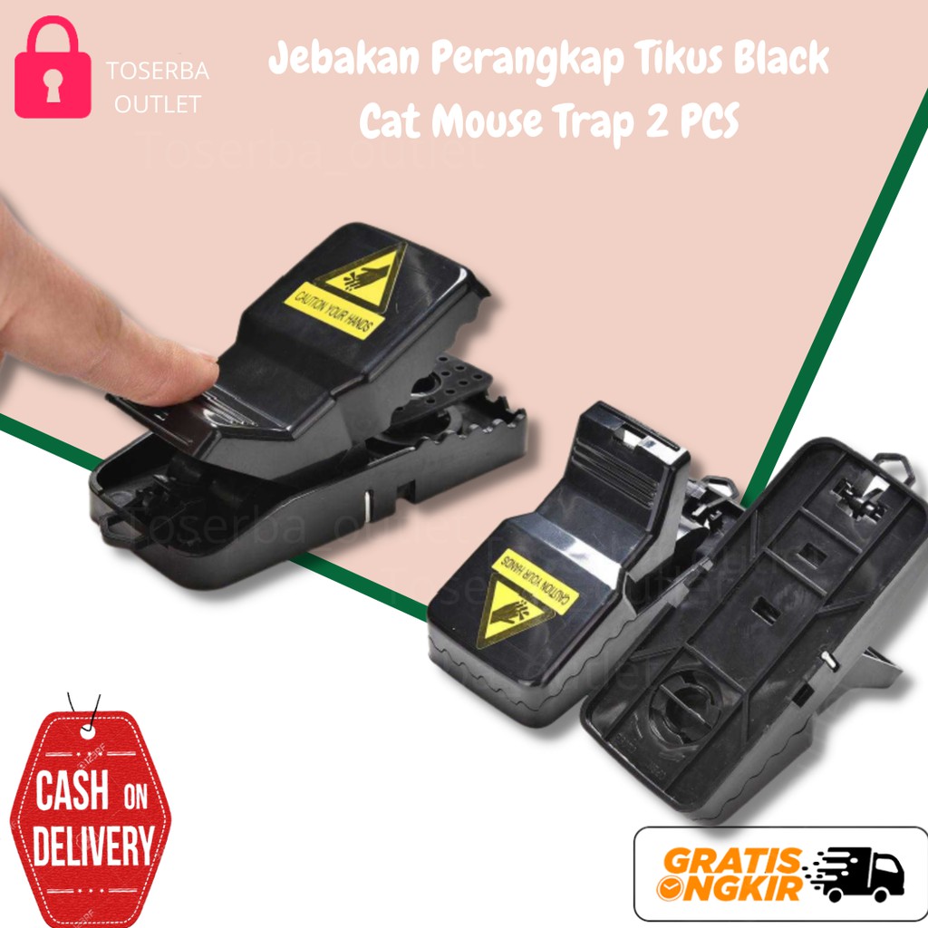 Jual Alat Jebakan Penangkap dan Perangkap Jepretan Tikus Besar Masal ...