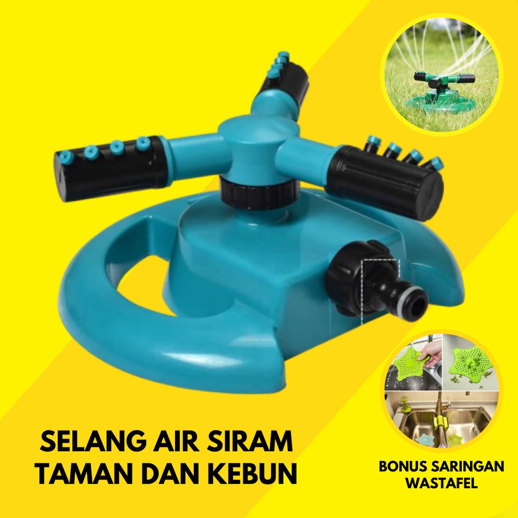 Jual Alat Siram Tanaman Sprinkler Air Sambungan Selang Otomatis Bisa ...
