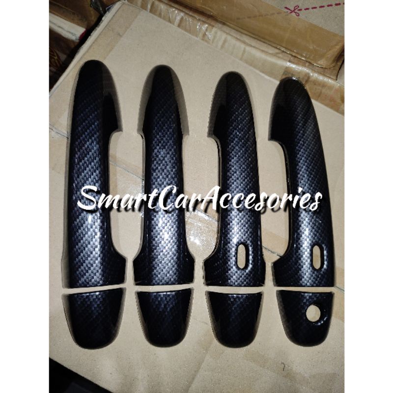 Jual Cover Handle Handel Pintu Hitam Carbon Karbon Innova Inova ...