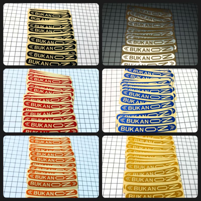 Jual STICKER VELG BUKAN OZ CUTTING | Shopee Indonesia