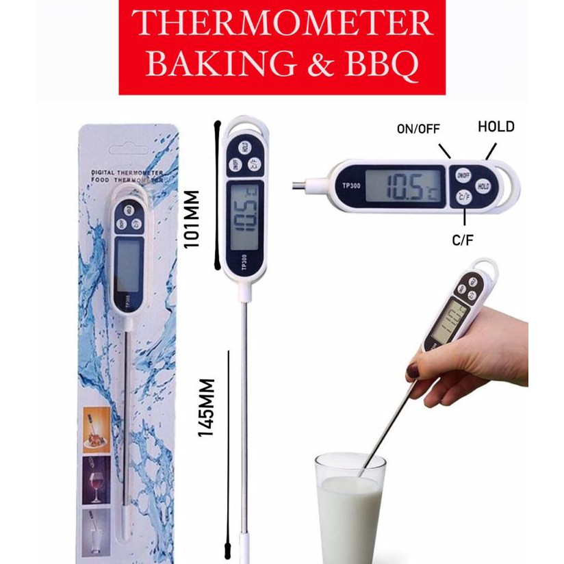 Jual [ GRAYSTORE178 ] Digital BBQ Food Cooking Thermometer Termometer ...