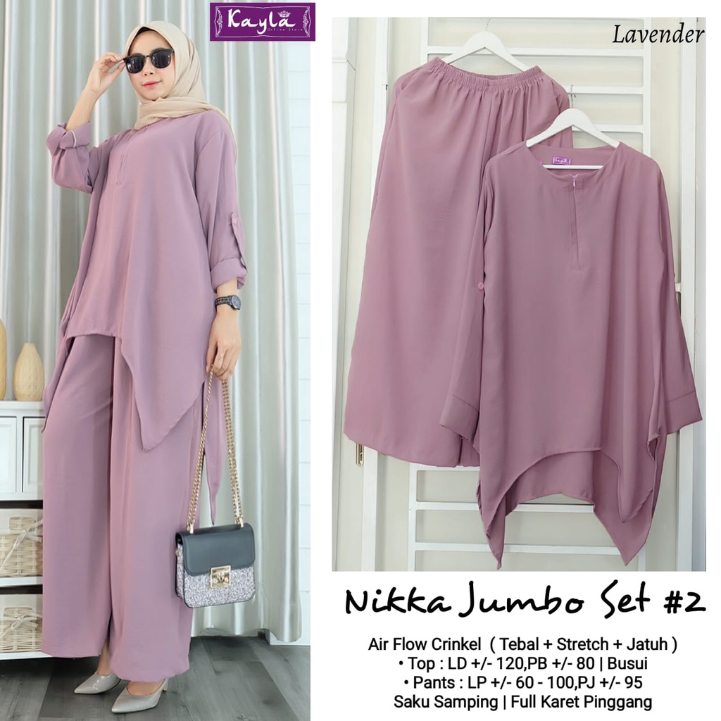 Jual NIKKA JUMBO SET #2 | NIKKA 2 | SETELAN JUMBO | ONESET SETCEL BUSUI ...