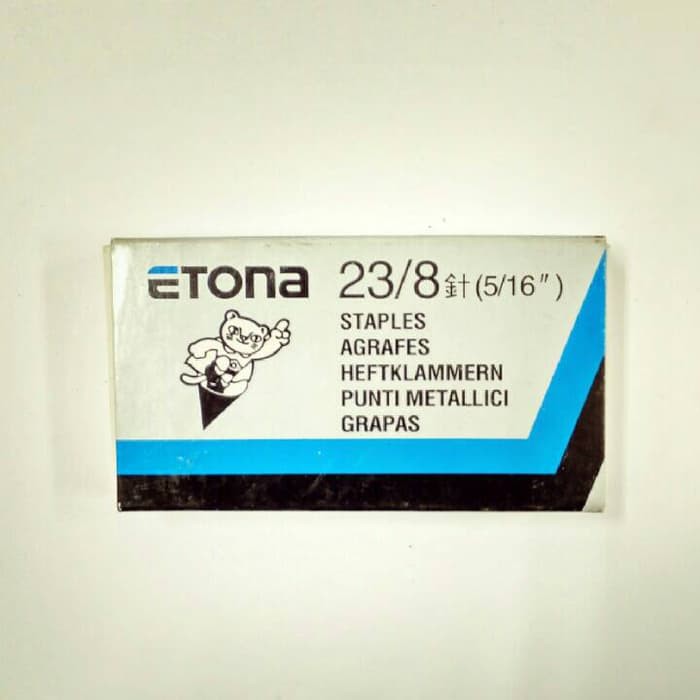 Jual Jual Etona 23 8 5 16 Isi Staples Hekter Stapler Murah | Shopee ...