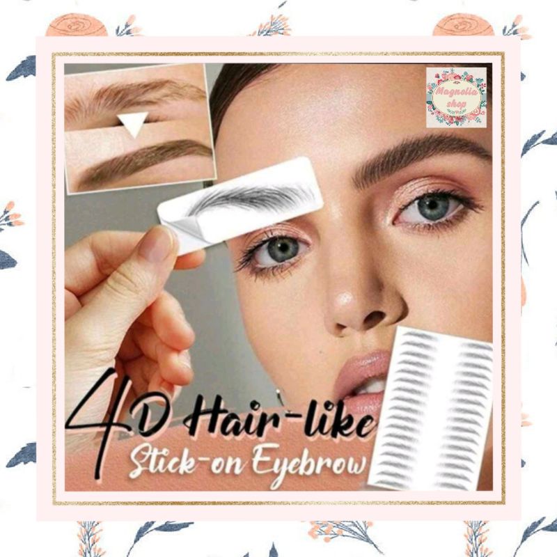 Jual TATO ALIS WATERPROOF 4D EYEBROW TATTOO STICKER / STICKER ALIS ...