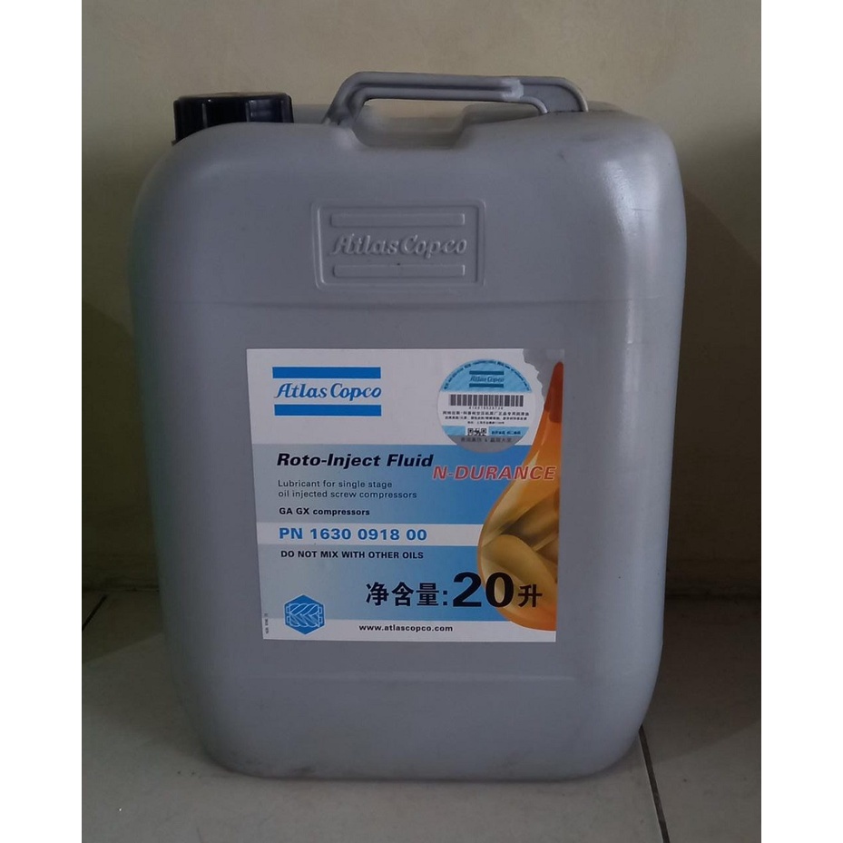 Jual OLI NDURANCE - ATLAS COPCO COMPRESSOR SCREW | Shopee Indonesia