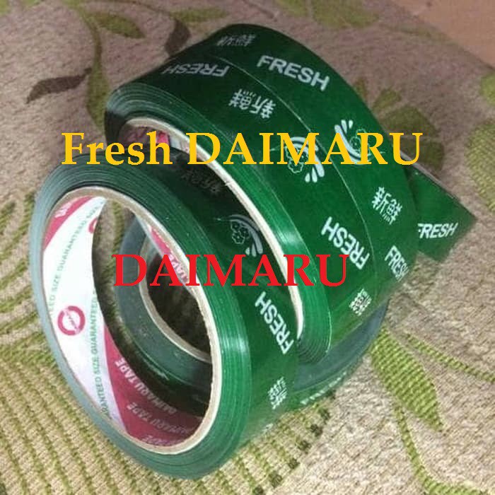 Jual Isolasi Fresh Lakban Sayur Hidroponik Vegetable Daimaru hijau ...