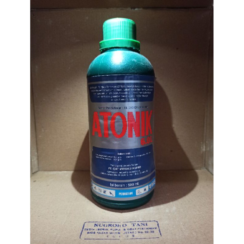 Jual PUPUK ATONIK 6,0 L 500 ML ZAT PENGATUR TUMBUH | Shopee Indonesia