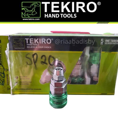 Jual COUPLER ANGIN 1 TOUCH SP 20 AIR QUICK COUPLER ONE TOUCH SP 20 NEPEL SAMBUNGAN TEKIRO ...