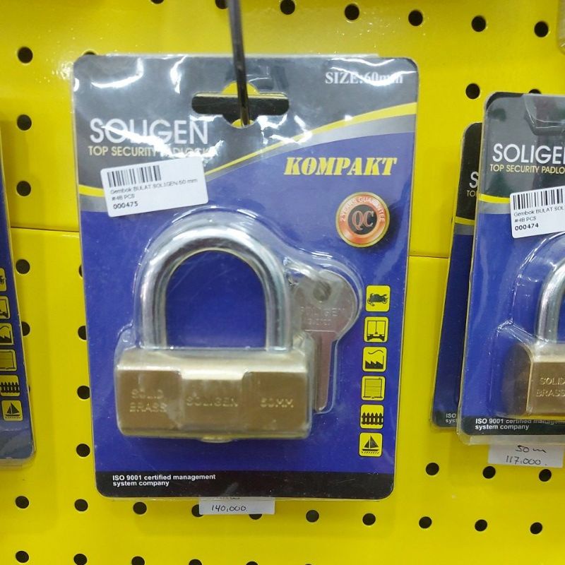 Jual GEMBOK BULAT SOLIGEN 60 MM / GRMBOK KUNINGAN SOLIGEN | Shopee ...