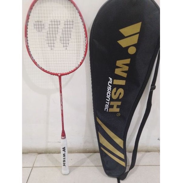 Jual Raket badminton Wish FUSIONTEC FORCE Original | Shopee Indonesia