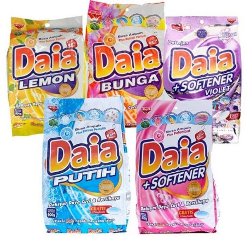 Jual Daia Detergent Bubuk Daia Deterjen Bubuk 800 gr 800gr | Shopee ...