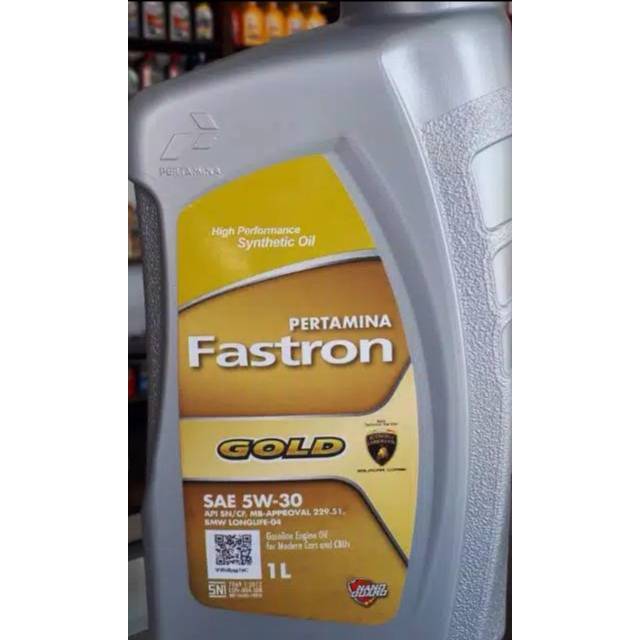 Jual Fastron Gold SAE 5w-30 / liter | Shopee Indonesia