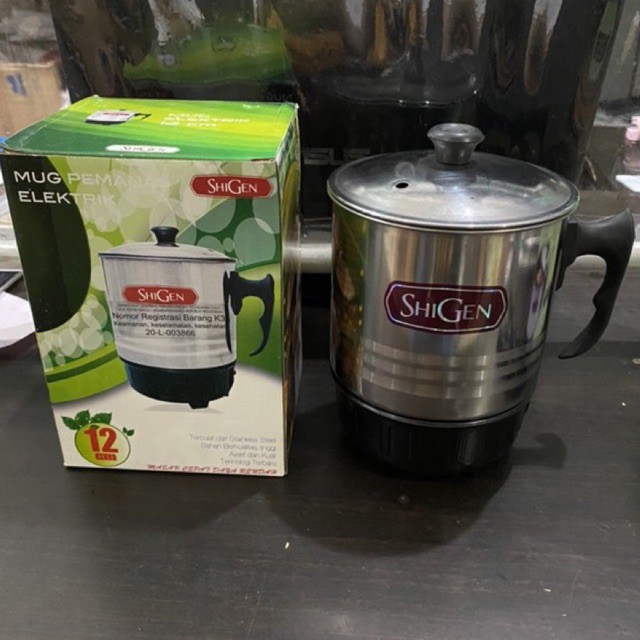 Jual Teko listrik / Mug elektrik Shigen 12cm | Shopee Indonesia