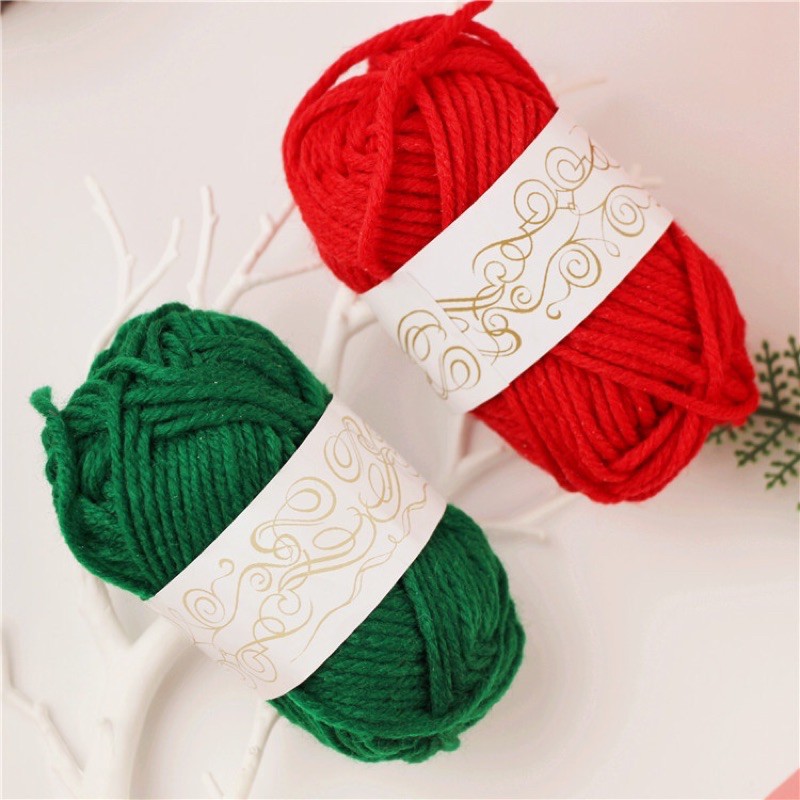 Jual TALI RAMI / HEMP ROPE MERAH HIJAU BENANG NATAL | Shopee Indonesia
