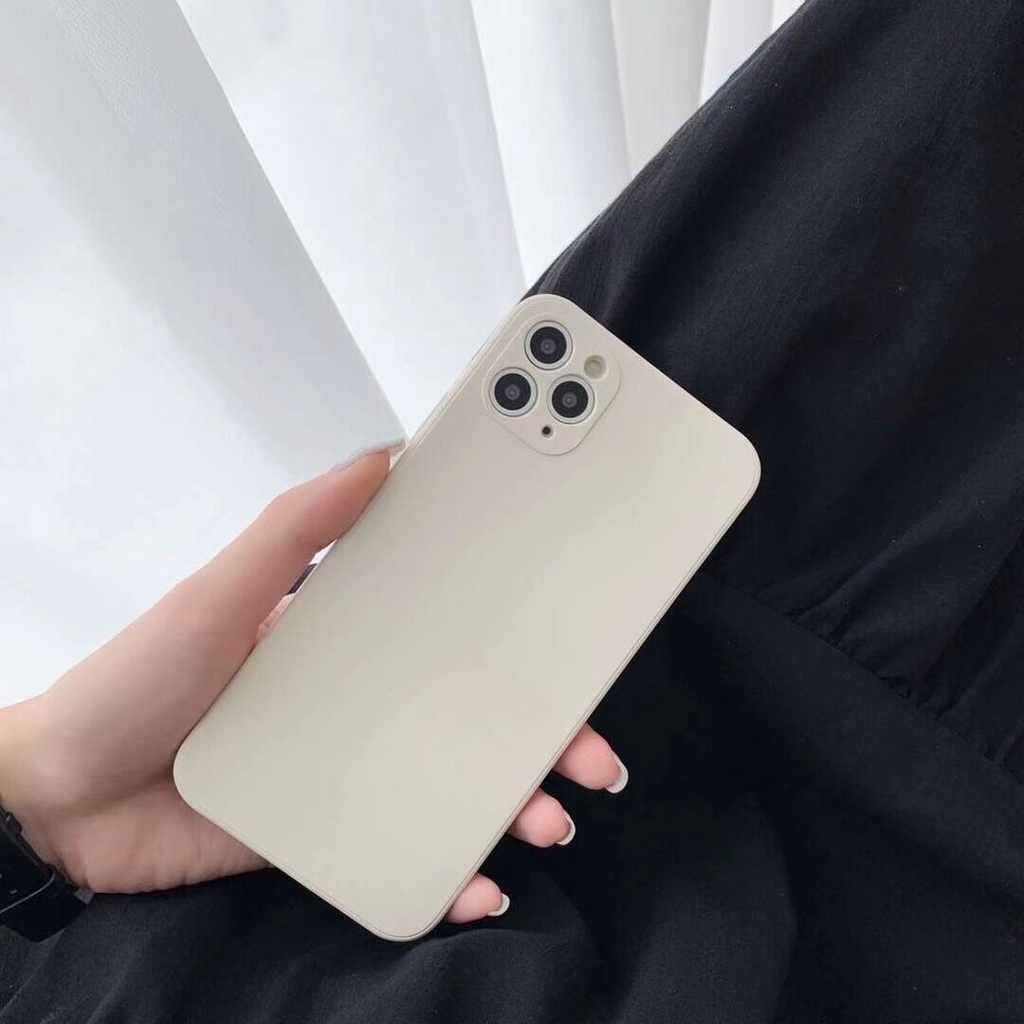 Jual Square Edge Soft Case iPhone 12 13 14 Pro Max Mini Silikon Casing ...