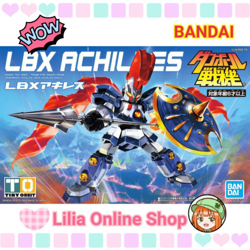 Jual LBX ACHILLES (asli BANDAI) Danball Senki LBX original MIB modelkit | Shopee Indonesia