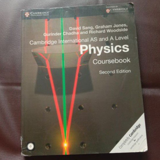 Jual CAMBRIDGE INTERNATIONAL AS and A LEVEL PHYSICS Coursebook second ...