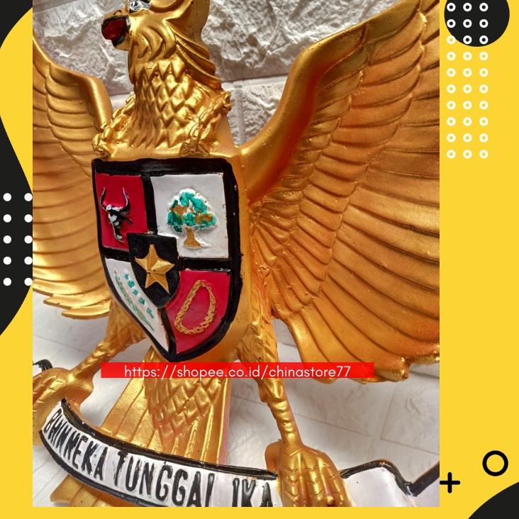 Jual [KODE 7SYZA] Pajangan Dinding Garuda Pancasila 3 Dimensi Fiber ...