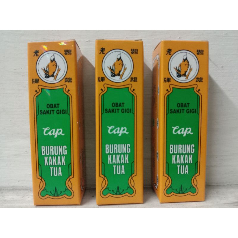 Jual CAP BURUNG KAKAK TUA. OBAT UNTUK SAKIT GIGI | Shopee Indonesia
