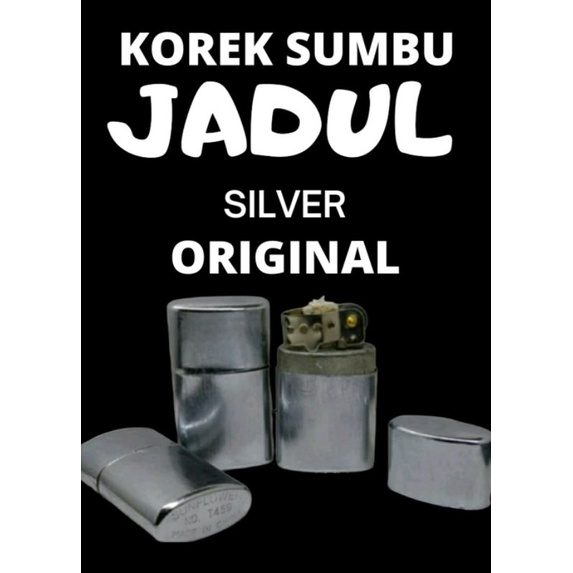 Jual Korek Api Sumbu Jadul Silver Original | Shopee Indonesia