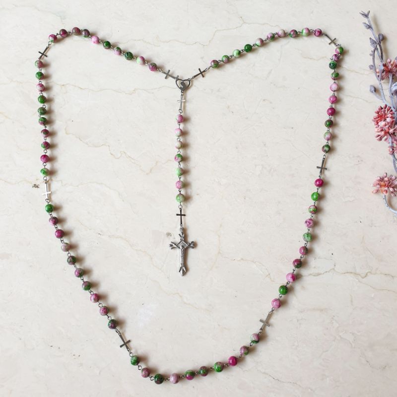 Jual Rosario 77 Doa Bapa Kami Batu Alam | Shopee Indonesia