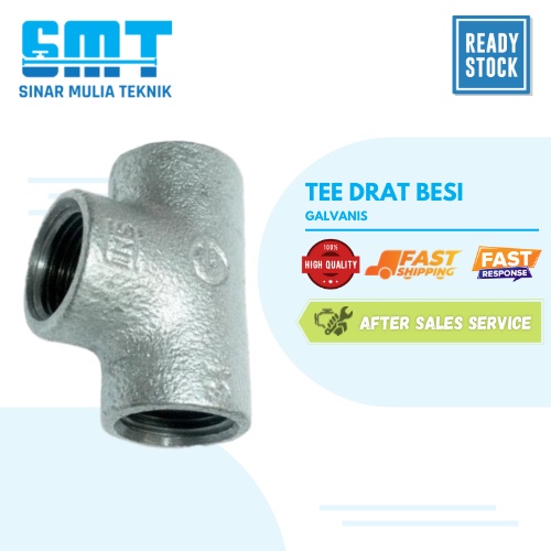 Jual tee besi galvanis/CS drat 1" | Shopee Indonesia