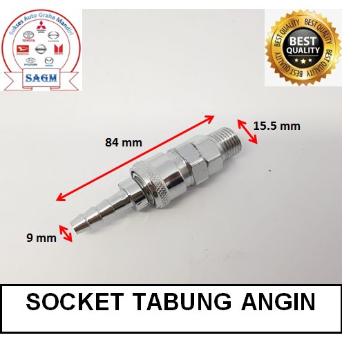 Jual SOCKET NEPEL TABUNG ANGIN KLAKSON | Shopee Indonesia