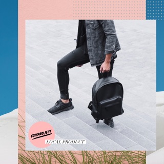 Jual Toxi backpack / Backpack Semi Kulit | Shopee Indonesia