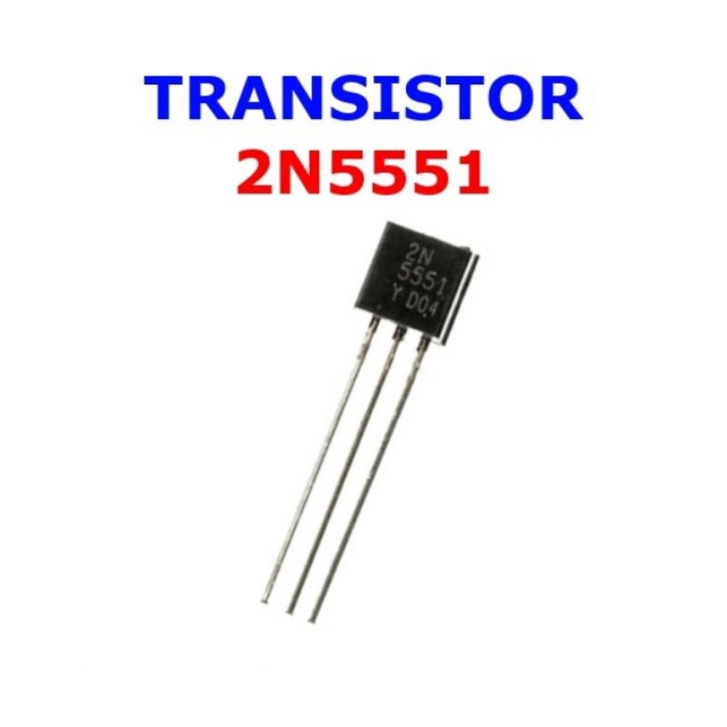 Jual 10 pcs ic transistor mosfet 2n5551 2N 5551 | Shopee Indonesia