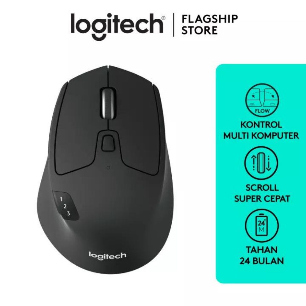 Jual Logitech M720 Triathlon Mouse Wireless Mouse USB Tanpa Kabel | Shopee Indonesia