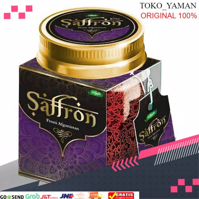 Jual Saffron negin form afganistan 1gr original termurah | Shopee Indonesia