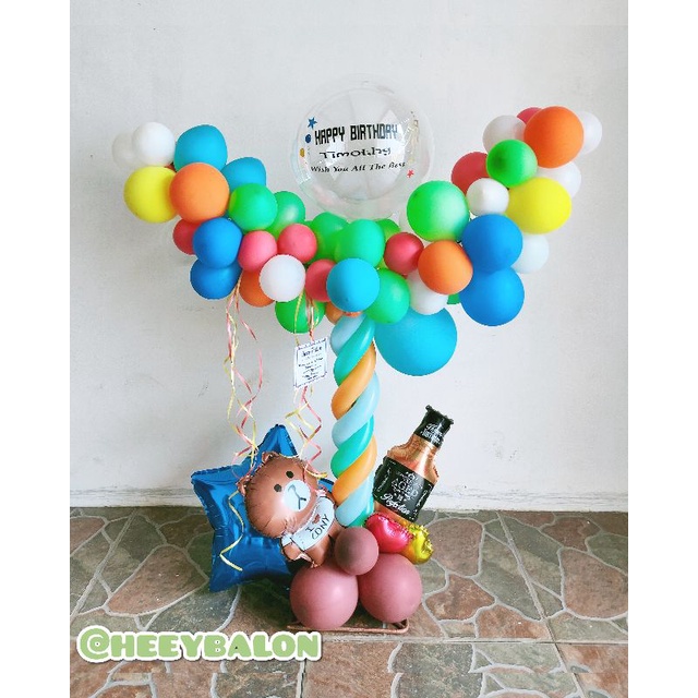 Jual Standing Bunga/Papan Bunga/Balon Box/Bouquet Balon/Standing Bunga ...