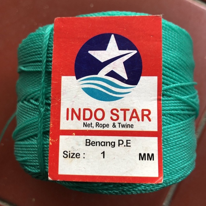 Jual Tali Tambang kecil 1mm / Tambang PE 1mm INDOSTAR ±200 METER ...