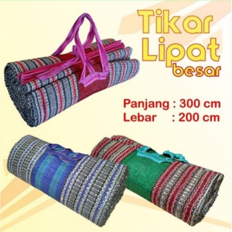 Jual Tikar Lipat Tikar Gulung Karpet Gulung Samak Gulung Praktis 200× ...