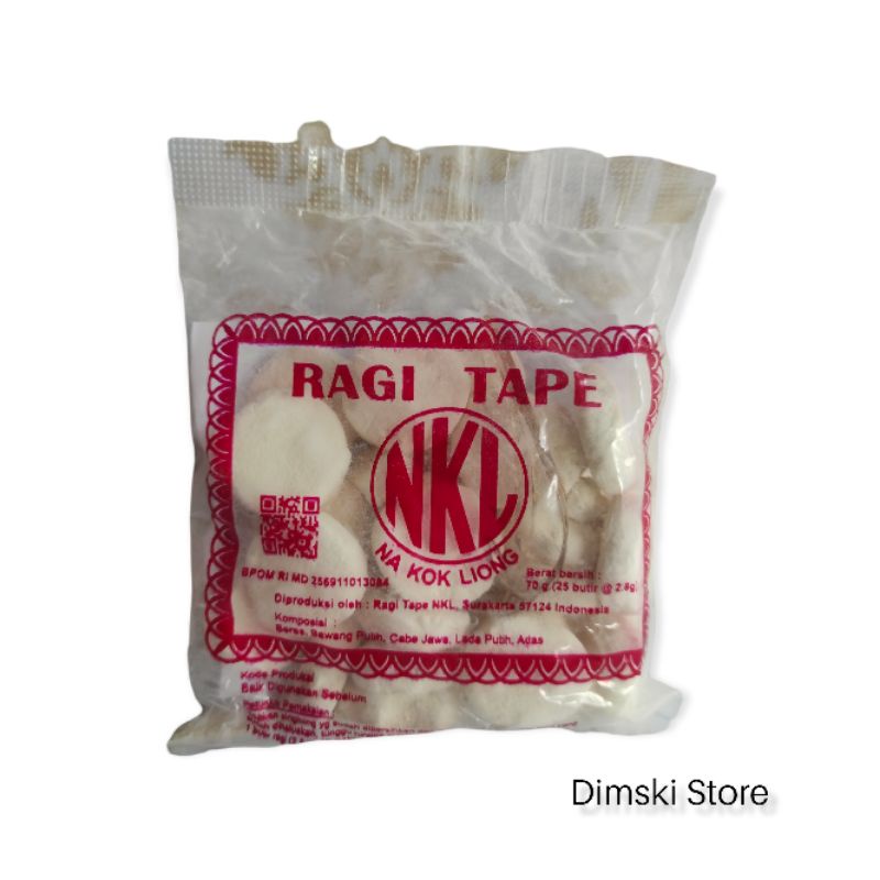 Jual Ragi Tape NKL 70 gr | Shopee Indonesia