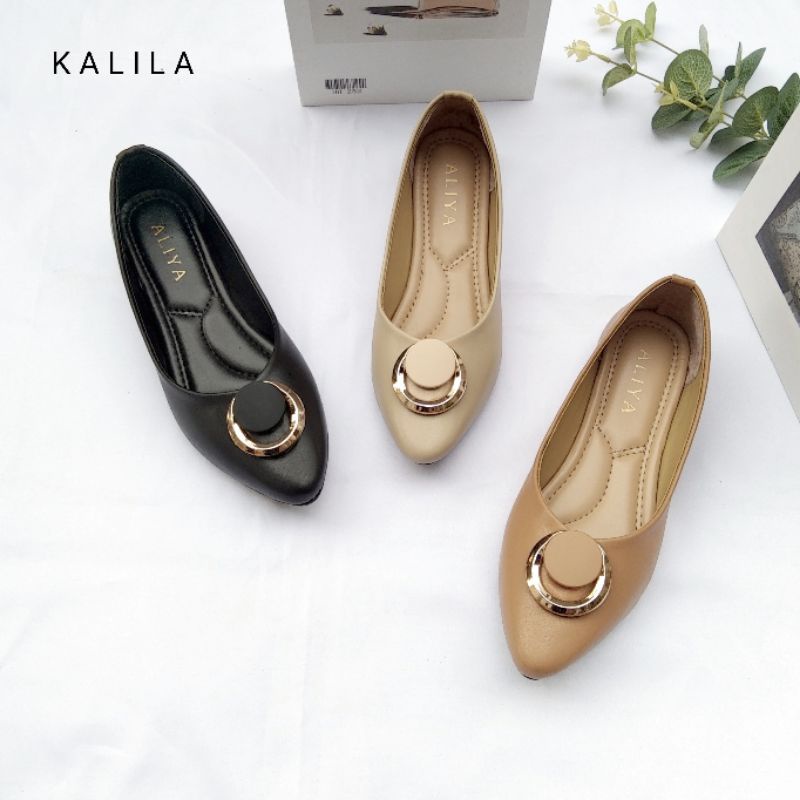 Jual Aliyashoes Sepatu Flat Wanita Kalila | Shopee Indonesia