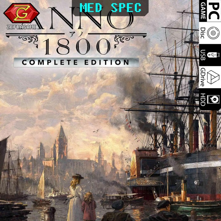 Jual ANNO 1800 Complete Edition PC Full Version/GAME PC GAME/GAMES PC ...