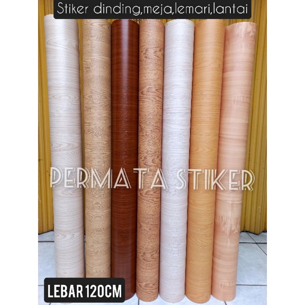 Jual stiker dinding wallpaper stiker kayu stiker kayu furnitur stiker ...