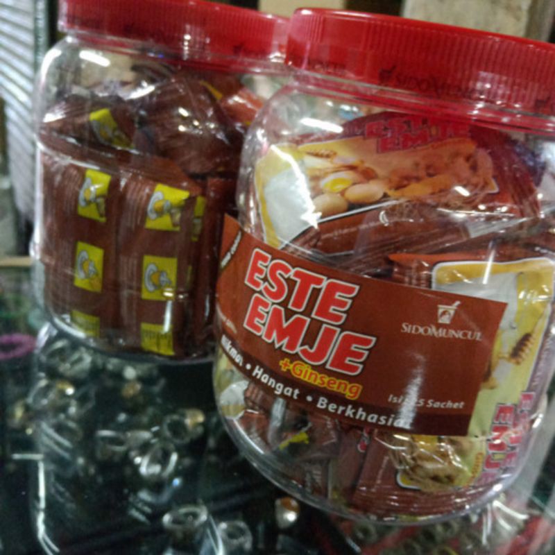 Jual eSTe eMJe / STMJ Susu Telur Madu Jahe + Ginseng dari Sidomuncul ...