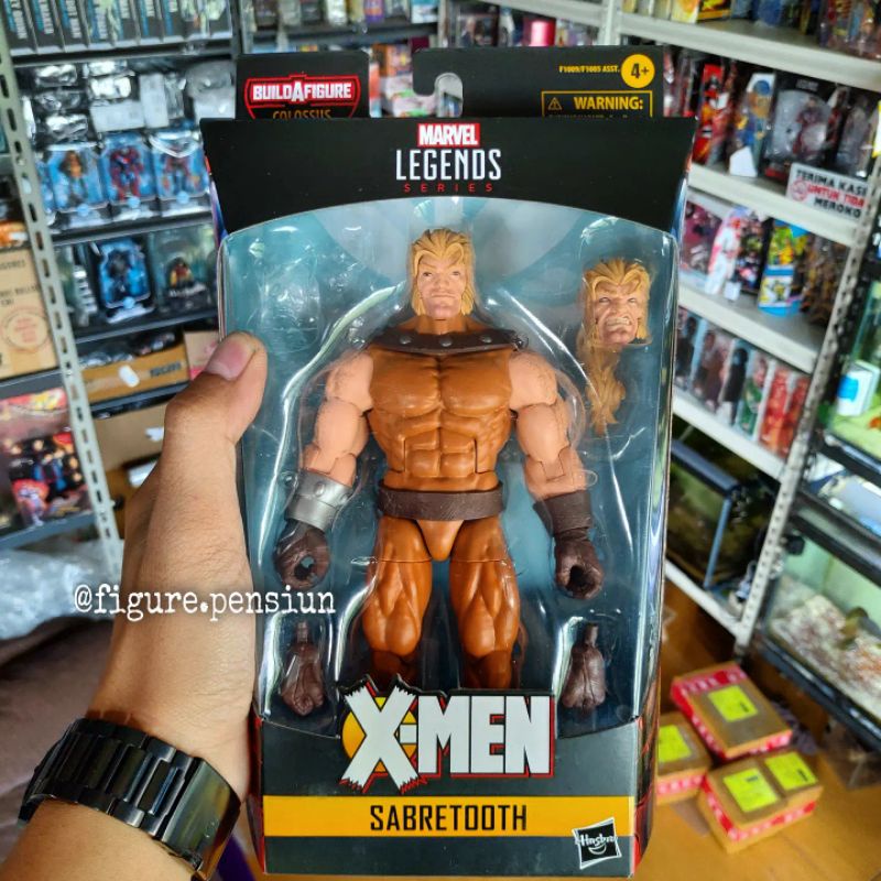 Jual MARVEL LEGENDS SERIES X-MEN SABRETOOTH AOA BAF COLOSSUS ORIGINAL ...