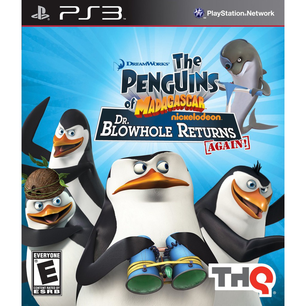 Jual DVD Kaset Game PS3 PKG Multiman HEN The Penguins of Madagascar Dr ...