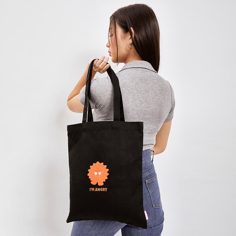 Jual KKV-Cartoon Pattern Canvas Bag/Printed Canvas Bag/Various Styles ...