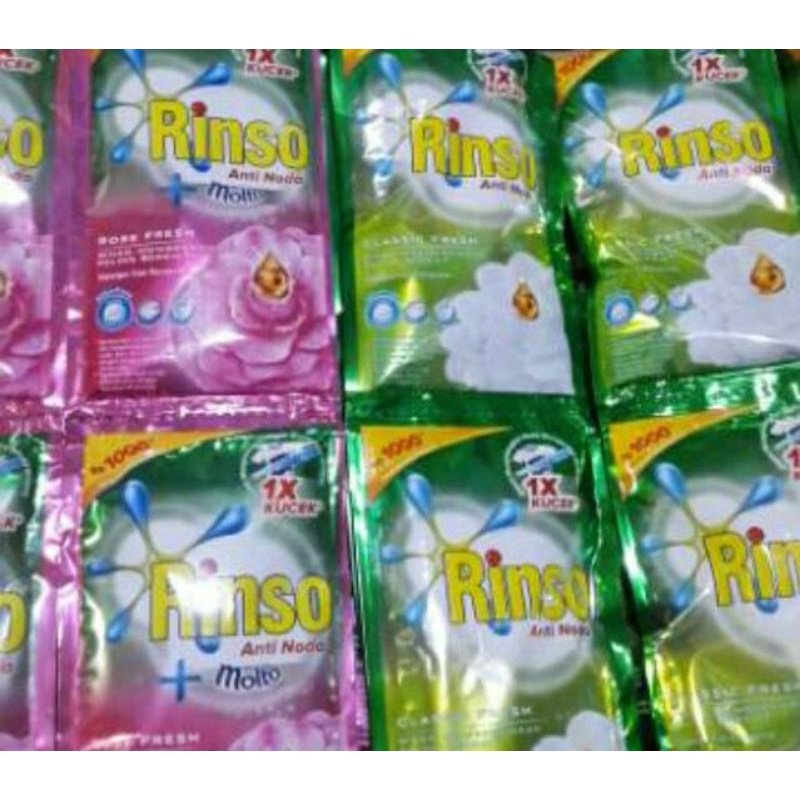 Jual Rinso cair sachet (6 sachet) | Shopee Indonesia