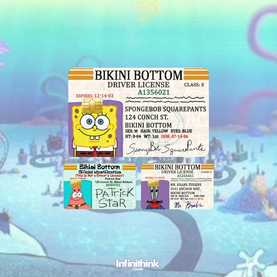 Jual SPONGEBOB & BIKINI BOTTOM | GARSKIN / STIKER / SKIN KARTU (DEBIT ...
