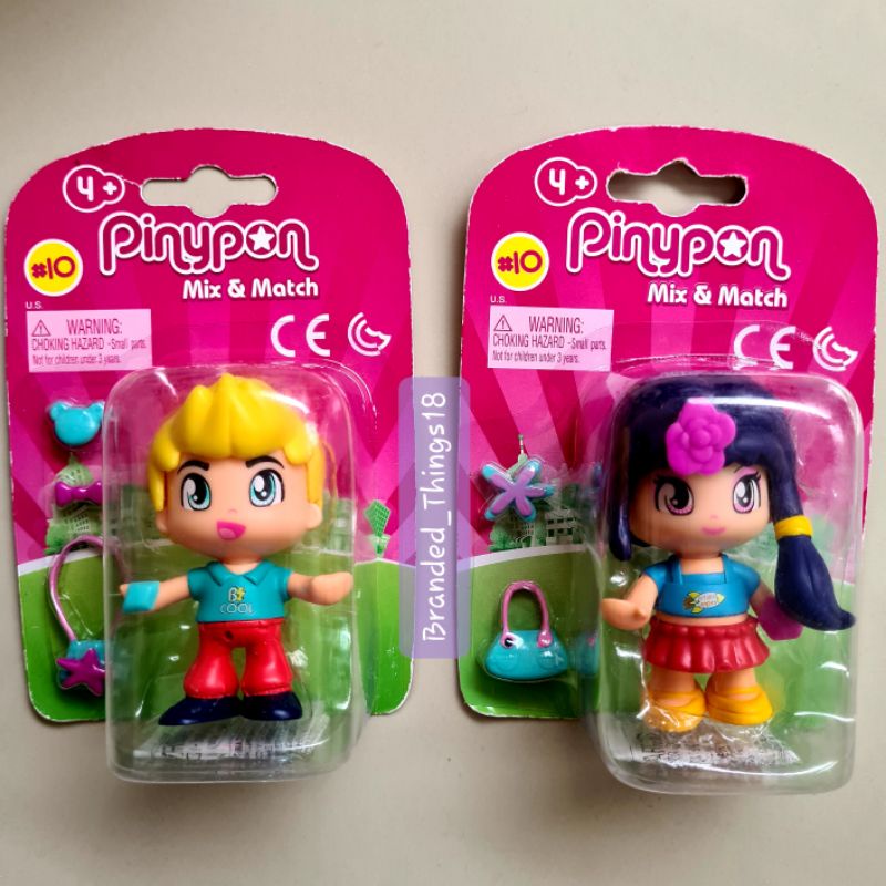 Jual PinyPon Mix and Match Boy and Girl Prince Princess Mermaid Queen ...