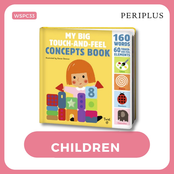 Jual My Big Touch-and-Feel Concepts Book-9782408019686-Buku Ori ...